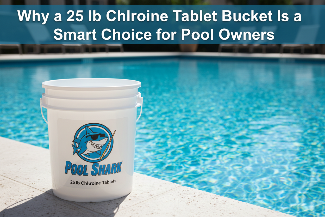 Why a 25 lb Chlorine Tablet Bucket Is a Smart Choice for Pool Owners ...